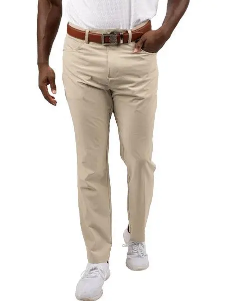 BLACK CLOVER Jack Stretch Twill Slacks - Stone