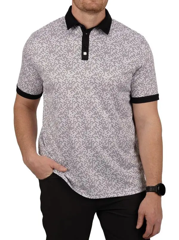 BLACK CLOVER Echo Polo - White