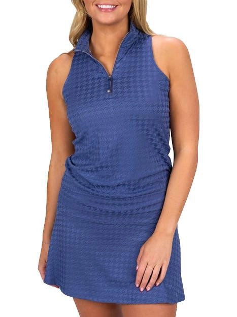 BLACK CLOVER Lynx Sleeveless Polo - Navy