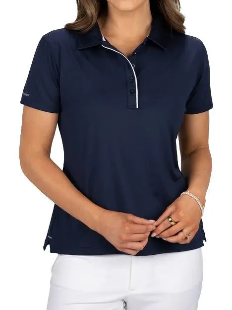 BLACK CLOVER Mina Polo - Navy