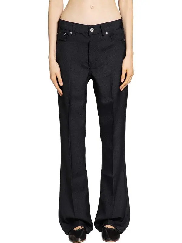 Our Legacy Boot Cut Trousers - Black