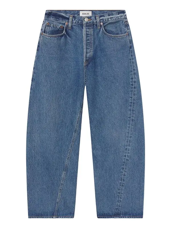 AGOLDE Twist Low-slung Baggy Jeans - Myth
