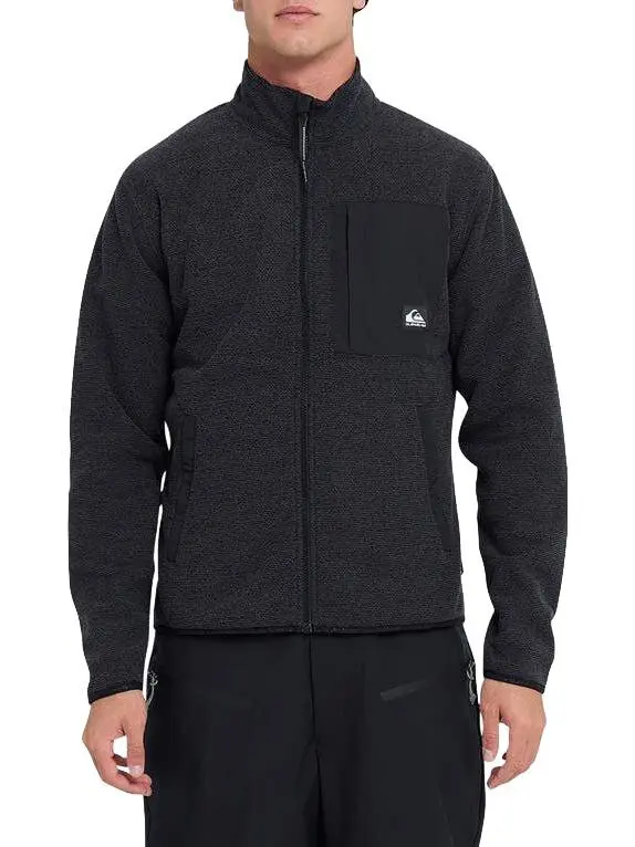 Quiksilver Front Zip Jacket - Black