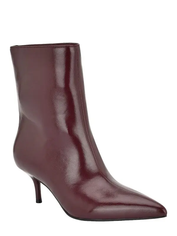 Nine West Charma Bootie - Dark Red