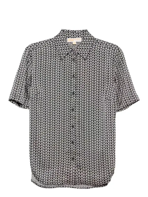 Michael Kors Logo-print Shirt - Black