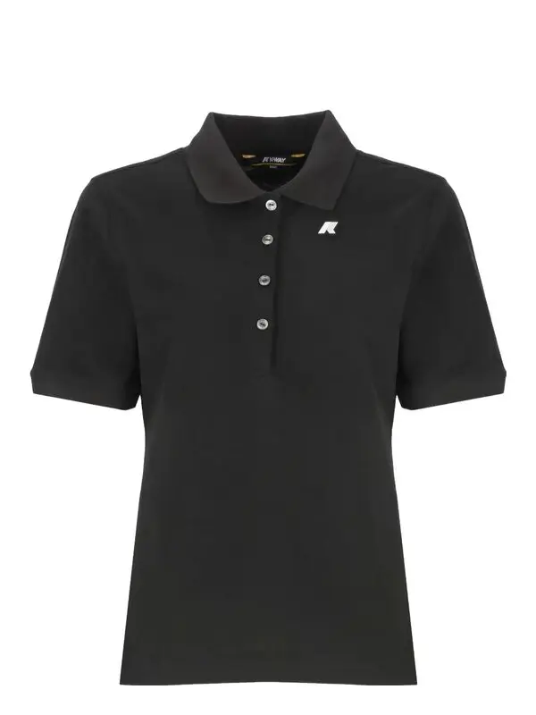 K-WAY Ali Short-sleeve Polo - Black