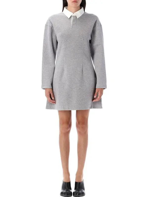JW Anderson Polo Mini Dress - Grey