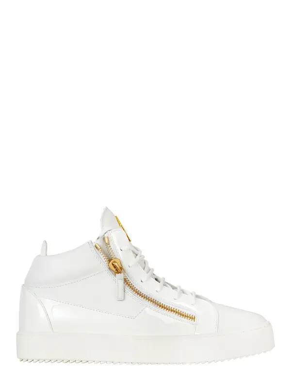 GIUSEPPE ZANOTTI Kriss Mid-top Sneakers - White