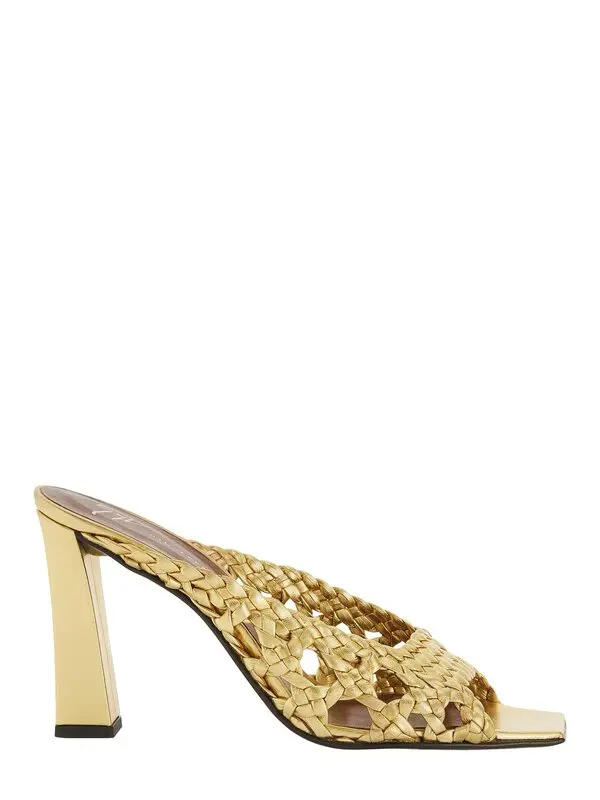 GIUSEPPE ZANOTTI Gz Mya Cage 90 Sandals - Gold