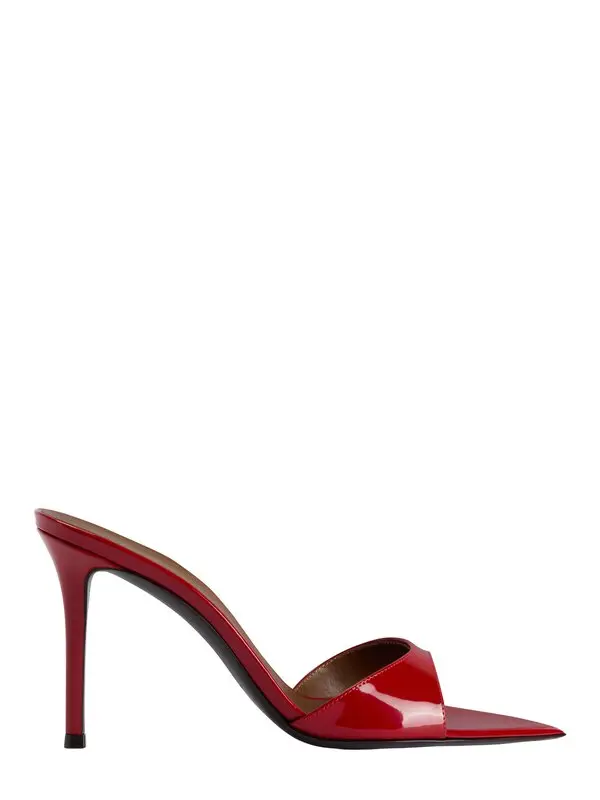 GIUSEPPE ZANOTTI Intriigo Strap 90 Mules - Red