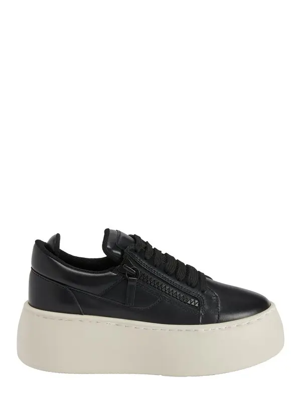 GIUSEPPE ZANOTTI Maxi Low-top Sneakers - Black