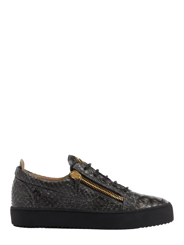 GIUSEPPE ZANOTTI Frankie Low-top Sneakers - Grey