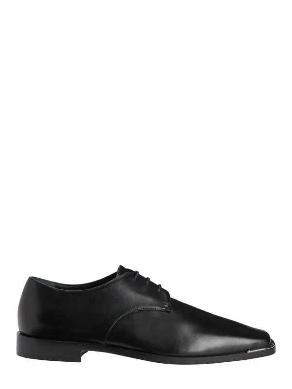 GIUSEPPE ZANOTTI Westport Lace Up Derby Shoes - Black