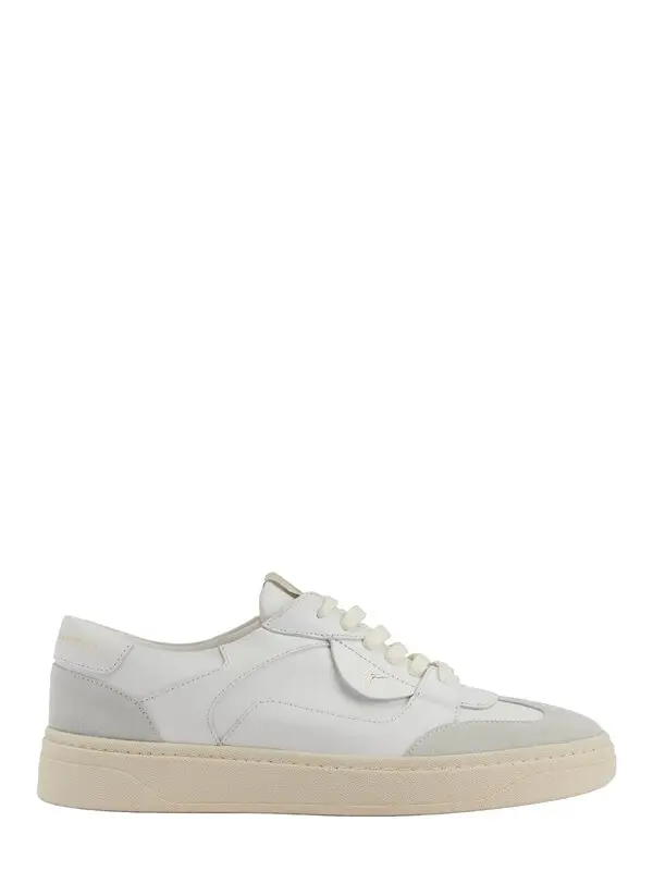 GIUSEPPE ZANOTTI Low-top Lace-up Sneakers - White