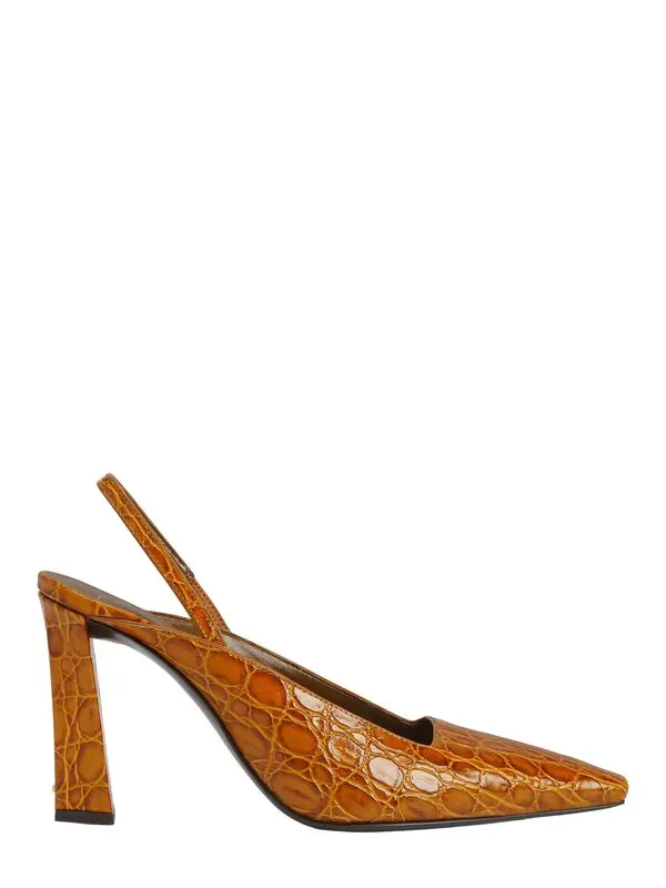 GIUSEPPE ZANOTTI Brendha Sabot 90 Pumps - Brown