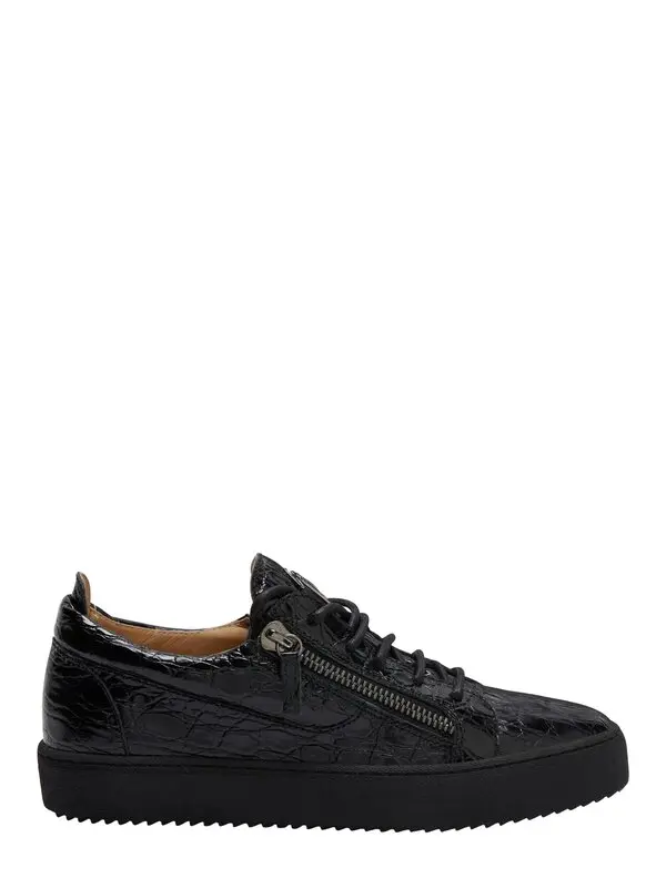GIUSEPPE ZANOTTI Frankie Low-top Sneakers - Black