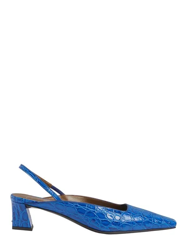 GIUSEPPE ZANOTTI Brendha Sabot 45 Pumps - Blue