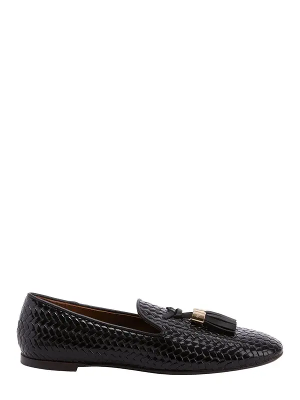 GIUSEPPE ZANOTTI Gz-weave Loafers - Black