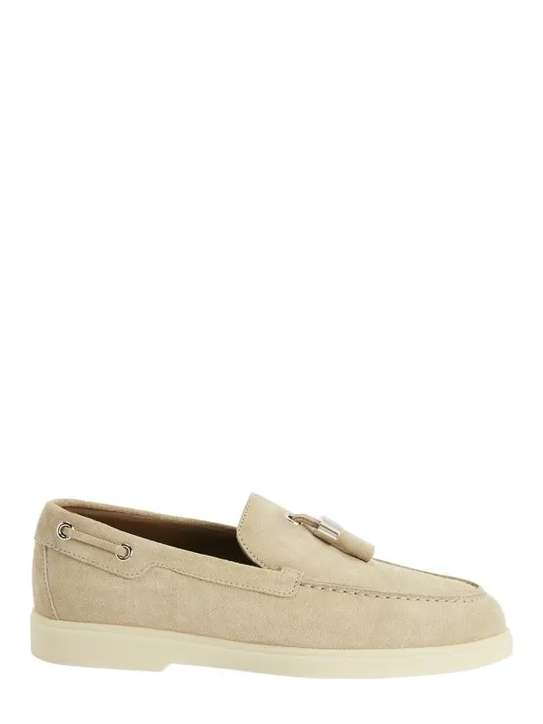 GIUSEPPE ZANOTTI Maui Tassels Loafers - Beige
