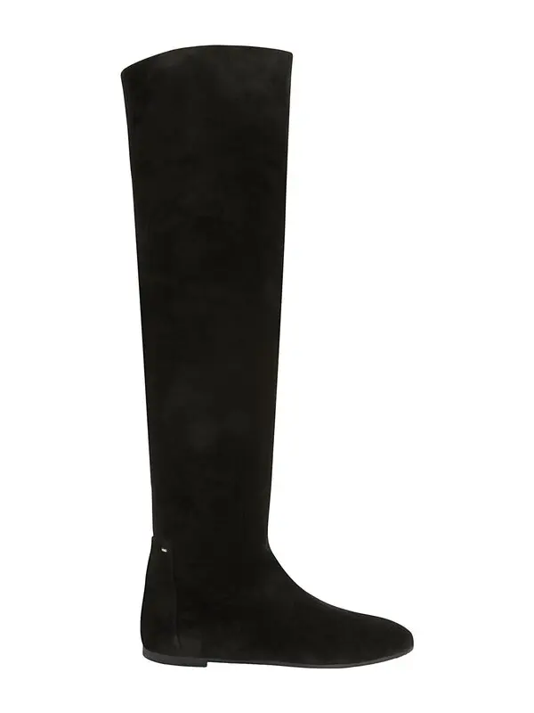 GIUSEPPE ZANOTTI Sandra Flat Over-the-knee Boots - Black