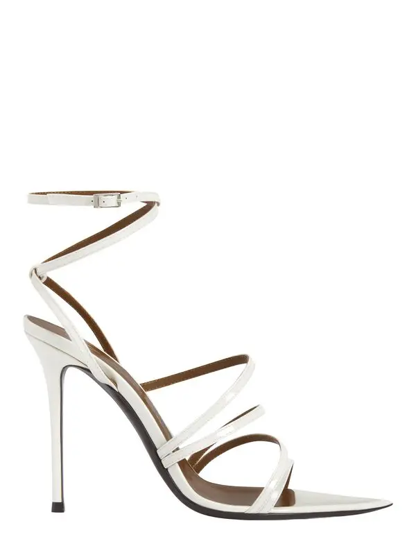 GIUSEPPE ZANOTTI Intriigo Claire 105 Sandals - White