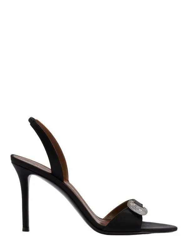 GIUSEPPE ZANOTTI Harissa 90 Sandals - Black