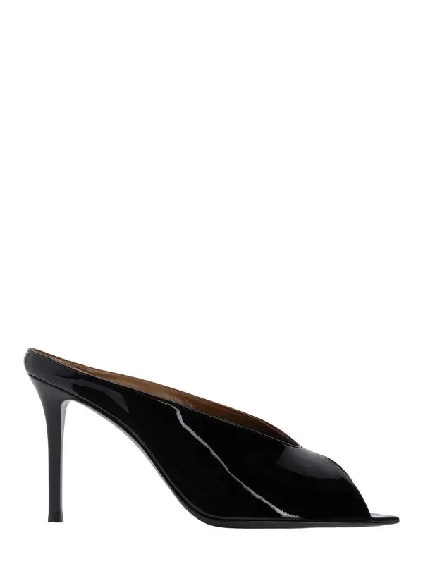 GIUSEPPE ZANOTTI Intriigo Cluedo 90 Mules - Black