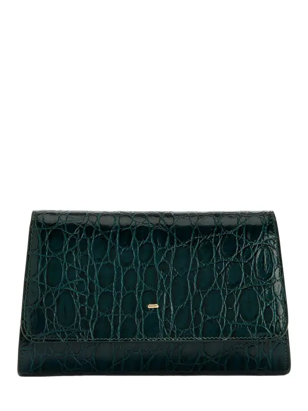 GIUSEPPE ZANOTTI Cleopatra Mini Clutch - Green