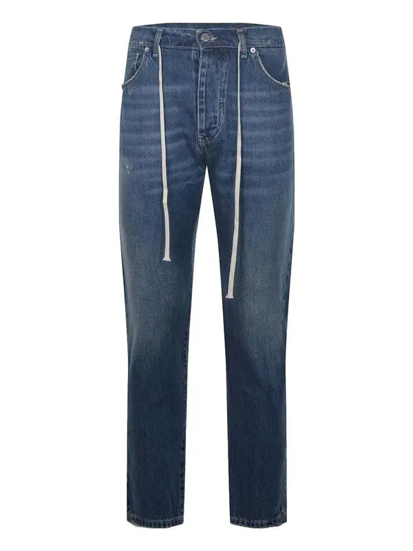 STATE OF ORDER Dark Denim Jeans - Blue