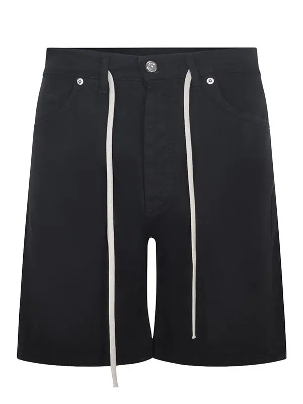 STATE OF ORDER Bermuda Denim Shorts - Black