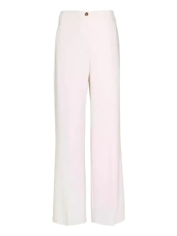 Seventy High-waisted Wide Leg Trousers - White