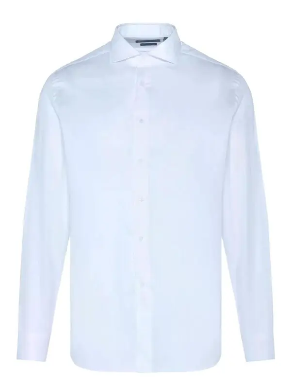 Corneliani Long-sleeve Button-fastening Shirt - Blue