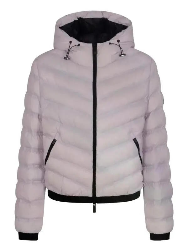 Moncler Quilted Hooded Jacket - Pink