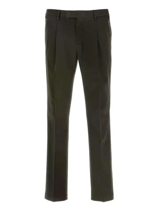 PT TORINO Pleat-detail Trousers - Grey