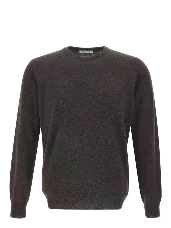 KANGRA Crew-neck Sweater - Brown