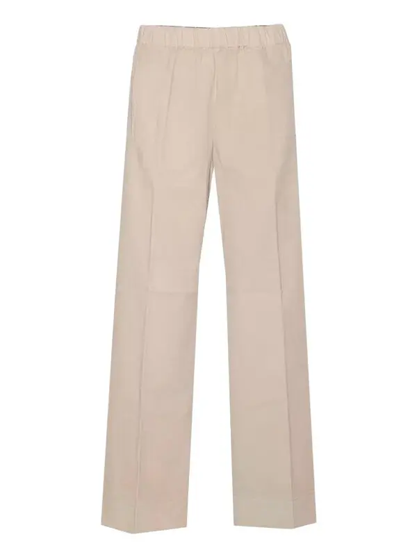 TRUE AVENUE Welt-pocket Trousers - Neutrals