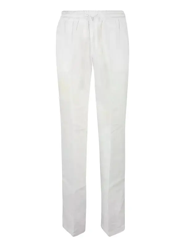RE-HASH Linen Trousers - White