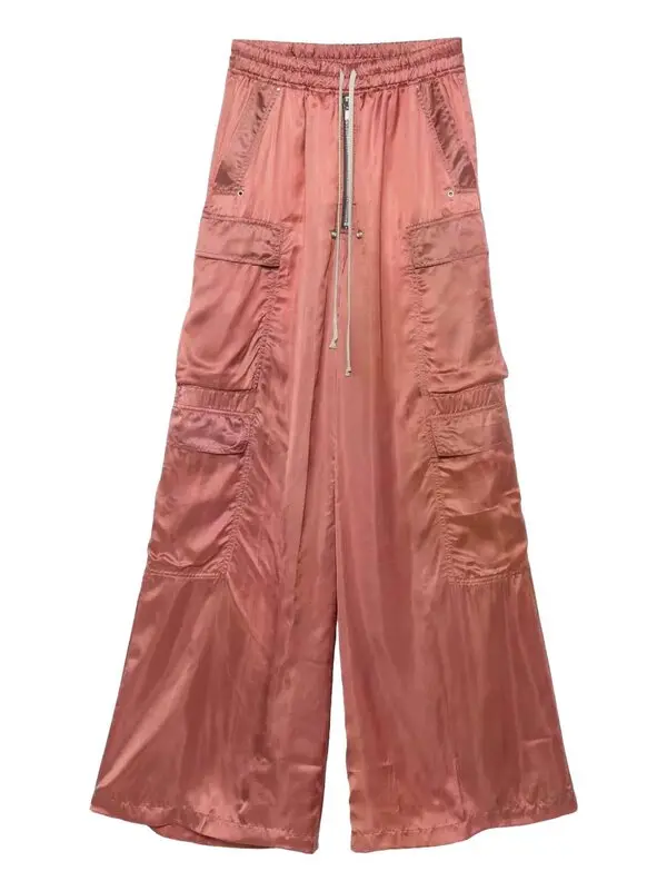 Rick Owens Drawstring Cargo Trousers - Pink