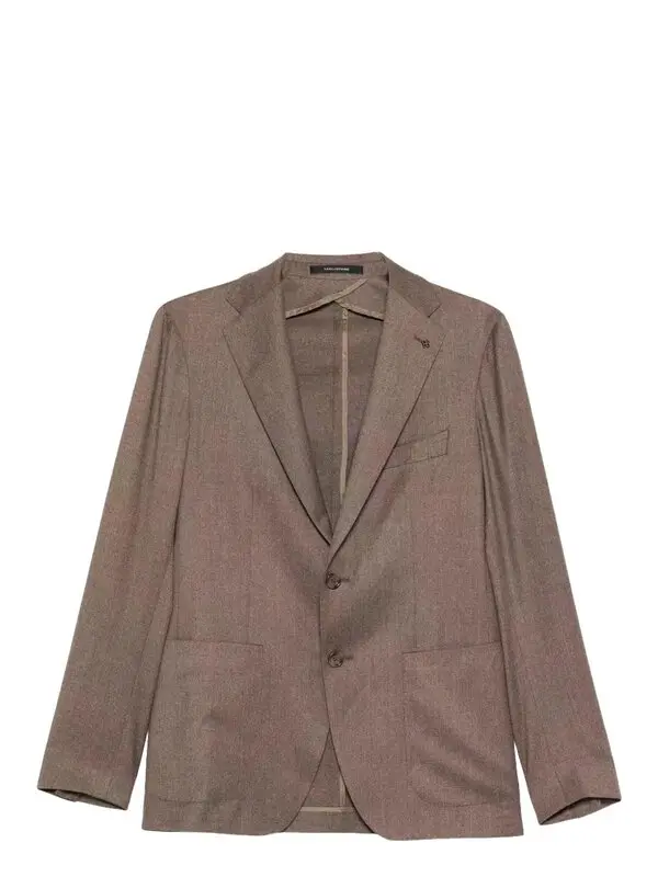 Tagliatore Single-breasted Tailored-trousers Suit - Brown