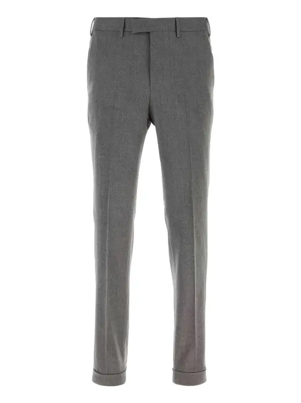 PT TORINO Belt-loops Trousers - Grey