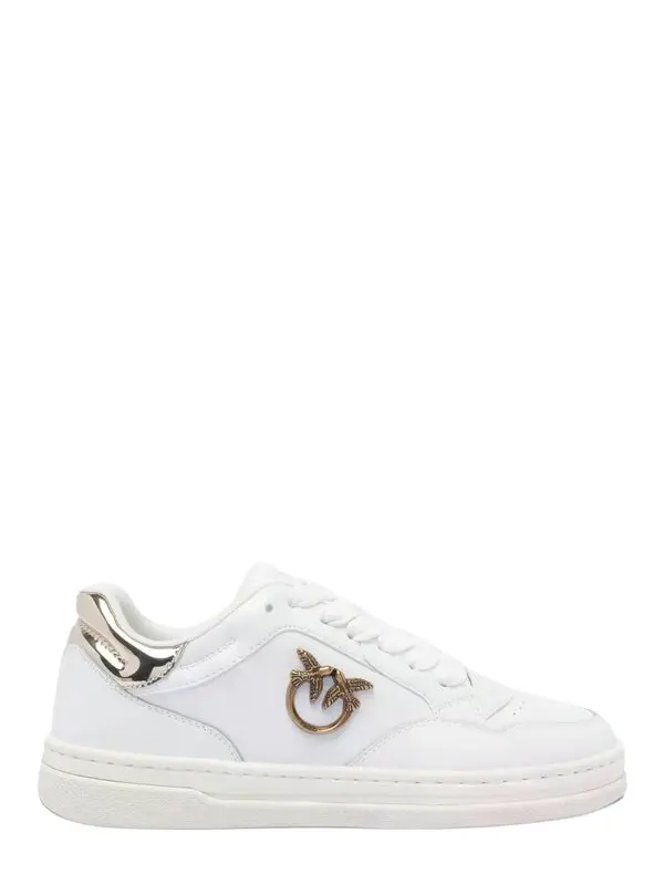Pinko Lace-up Sneakers - White