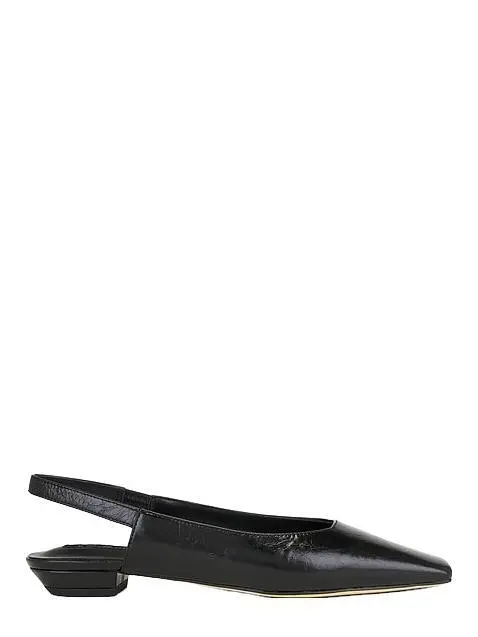 TONY BIANCO Akita Flat - Black Crinkle