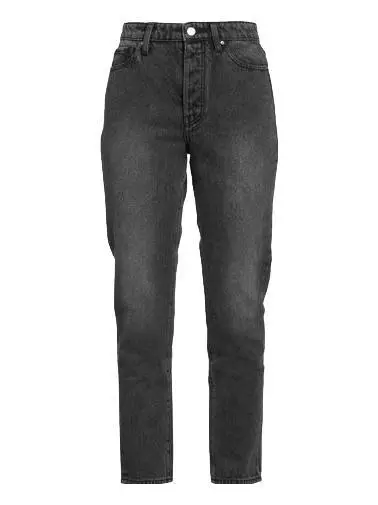 Armani Exchange Organic Cotton Mom Jeans - Black