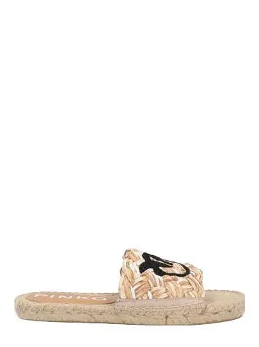 Pinko Raffia Espadrilles - Beige