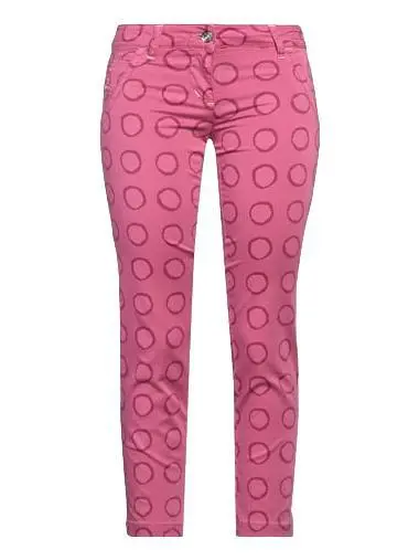 JACOB COHЁN Skinny Fit Geometric-print Pants - Magenta