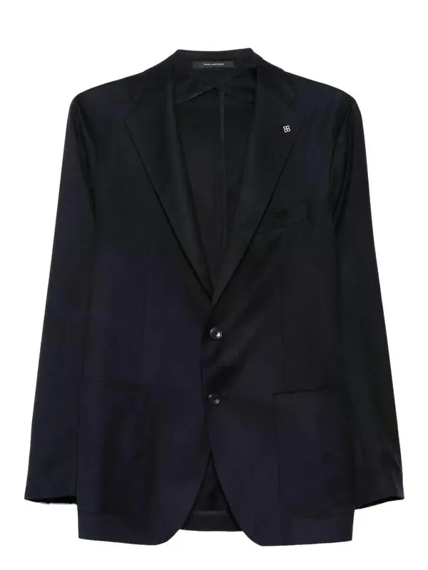 Tagliatore Two-button Wool Blazer - Blue