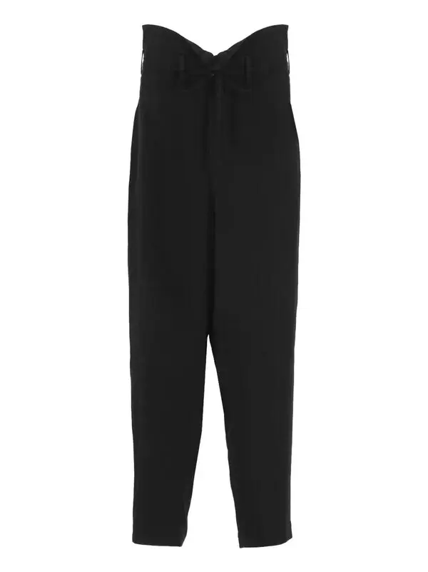 Y’s Drawstring Trousers - Black