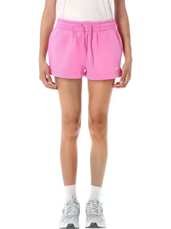 Nike Fleece Drawstring Shorts - Pink