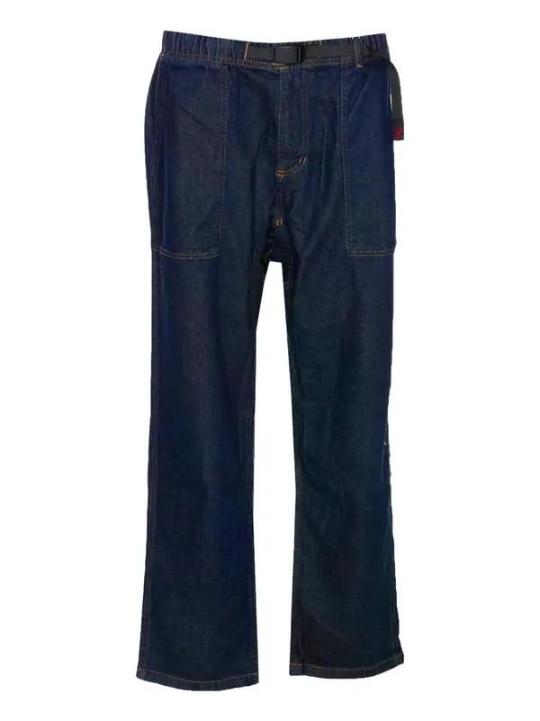 Gramicci Elastic-waist Tapered Jeans - Blue