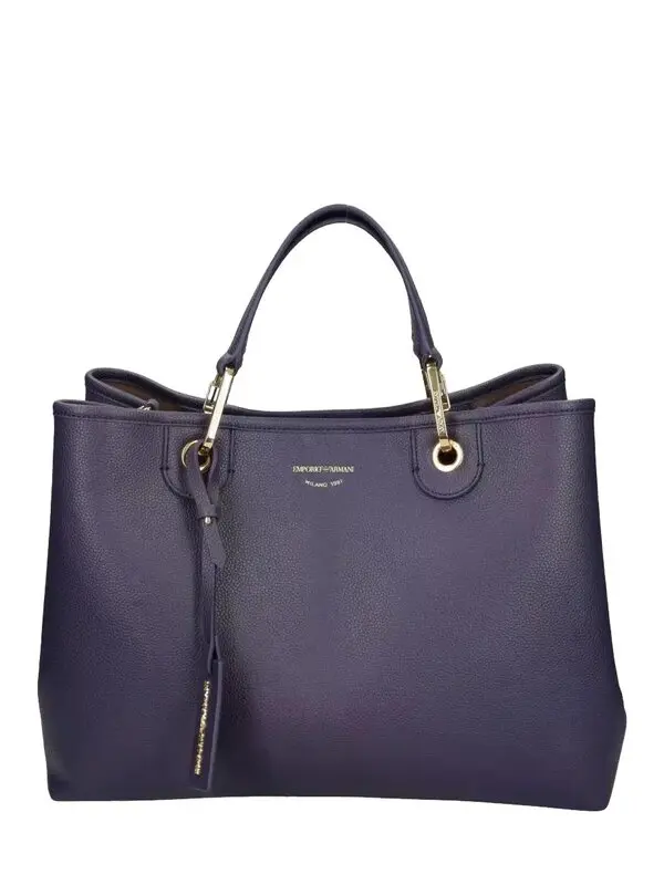 Emporio Armani Double-handle Tote Bag - Blue